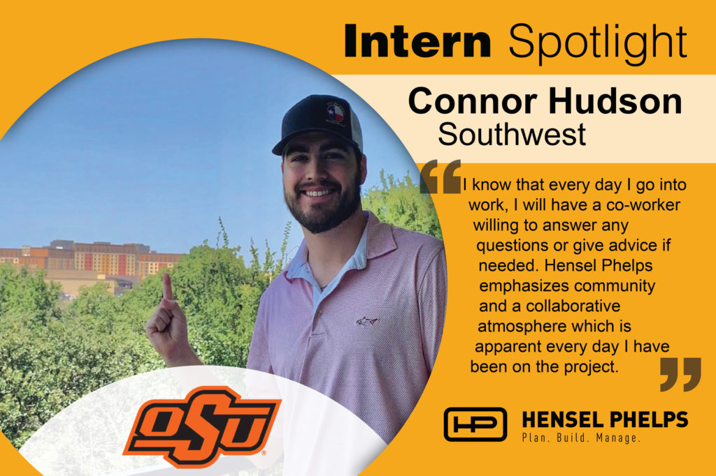 Q&A with Hensel Phelps Intern Connor Hudson - Hensel Phelps