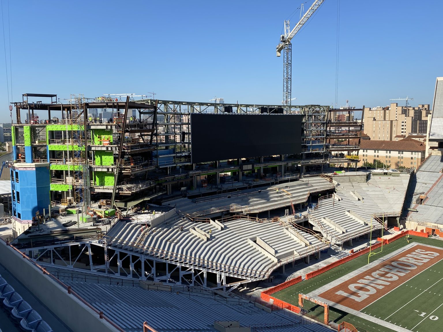 Darrell K. Royal Texas Memorial Stadium South End Zone Addition